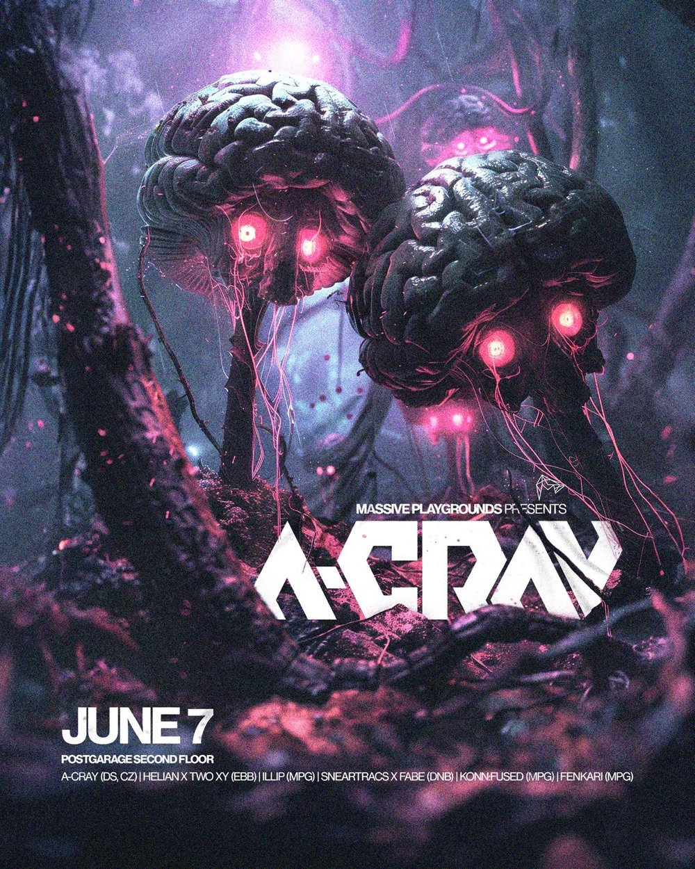 MASSIVE PLAYGROUNDS PRES. A-CRAY [EATBRAIN / CRAY TUNEZ // CZ ...
