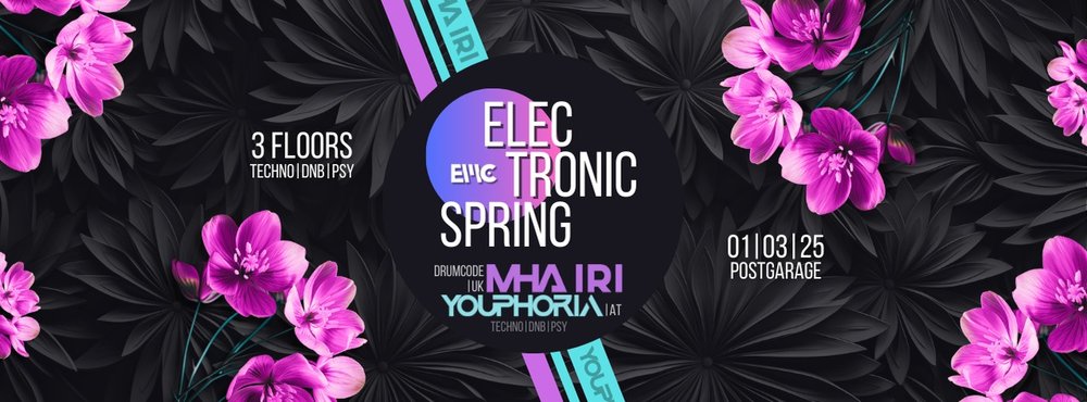 Electronic Spring Rave 2025 pres. by EMC - postgarage ...