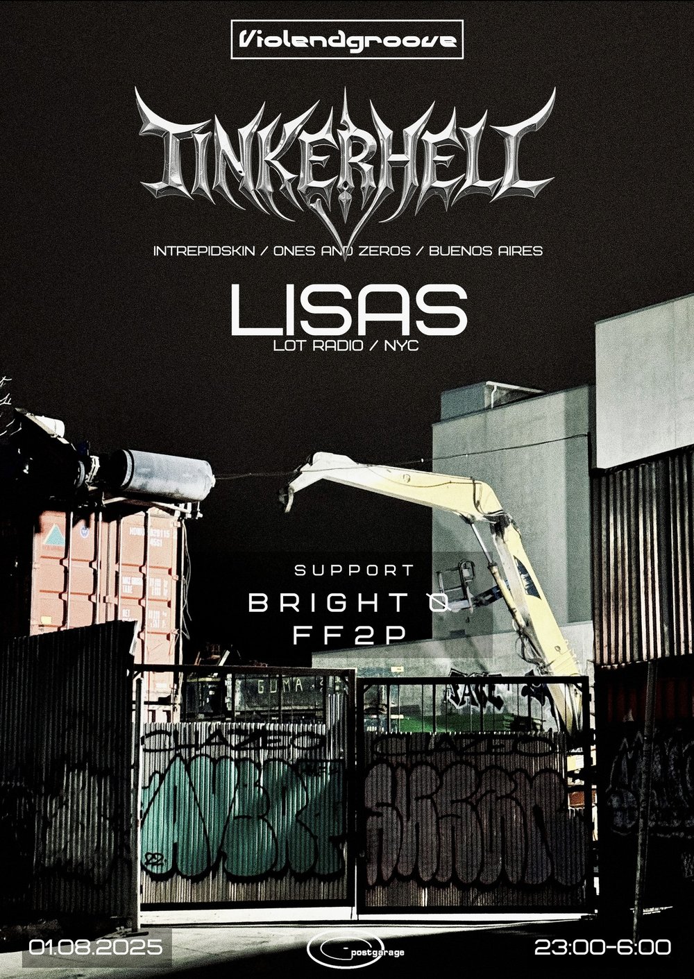 Violendgroove Summer Affair - TINKERHELL & LISAS - postgarage Veranstaltungshalle Graz-Gries